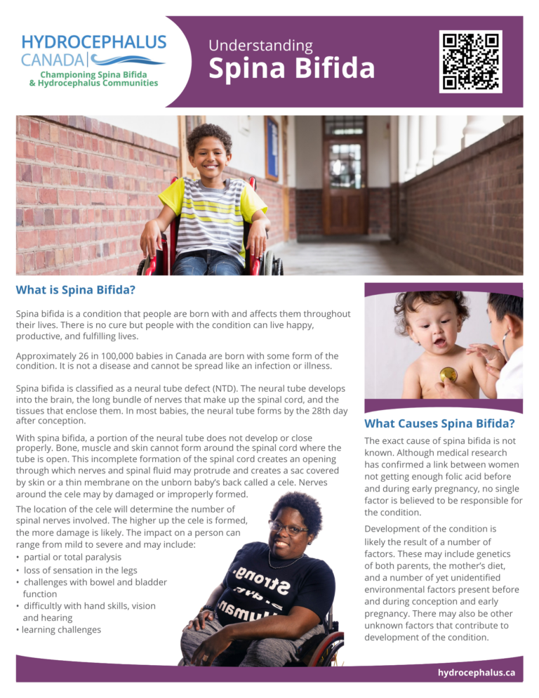 Hydrocephalus Canada – Hydrocephalus and spina bifida
